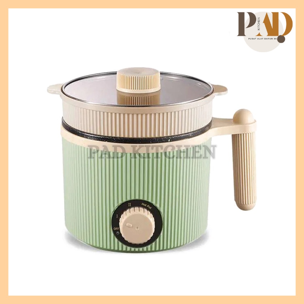 Jual PANCI LISTRIK GARIS PANCI LISTRIK MINI MULTIFUNGSI STEAMER FRY PAN ...