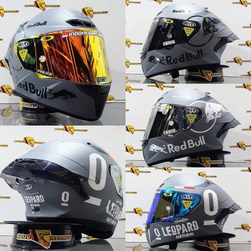 Jual Helm Kyt tt course solid matt gorilla/gorilla dof paket ganteng ...