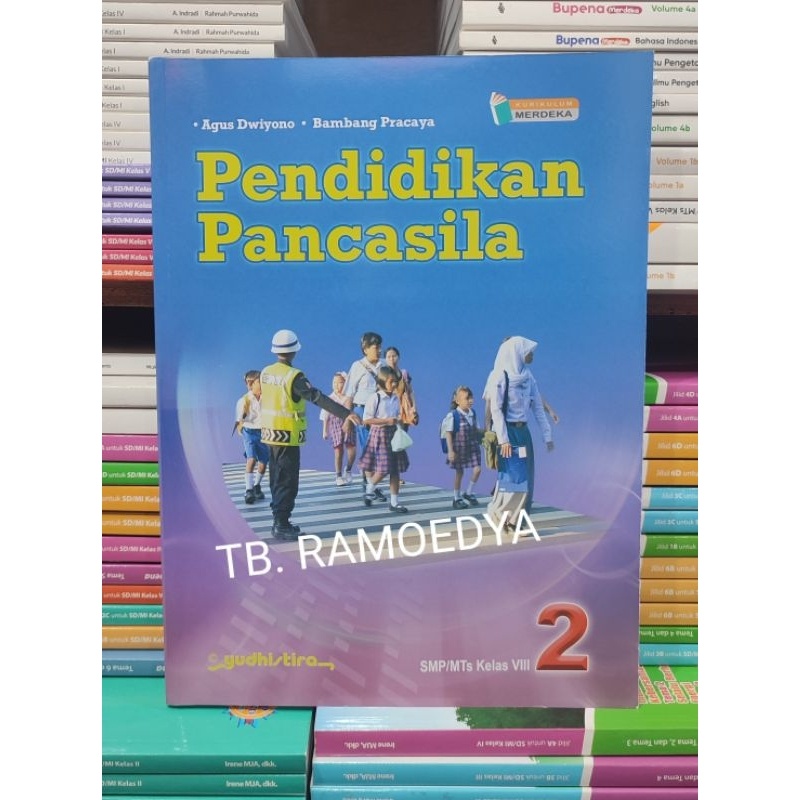 Jual Buku Pendidikan Pancasila SMP/MTs kelas VIII Kurikulum Merdeka Yudhistira | Shopee Indonesia