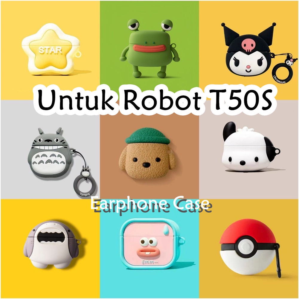 Jual 【variety】Untuk Robot T50S Case Kartun Cewek musik Soft Silicone ...
