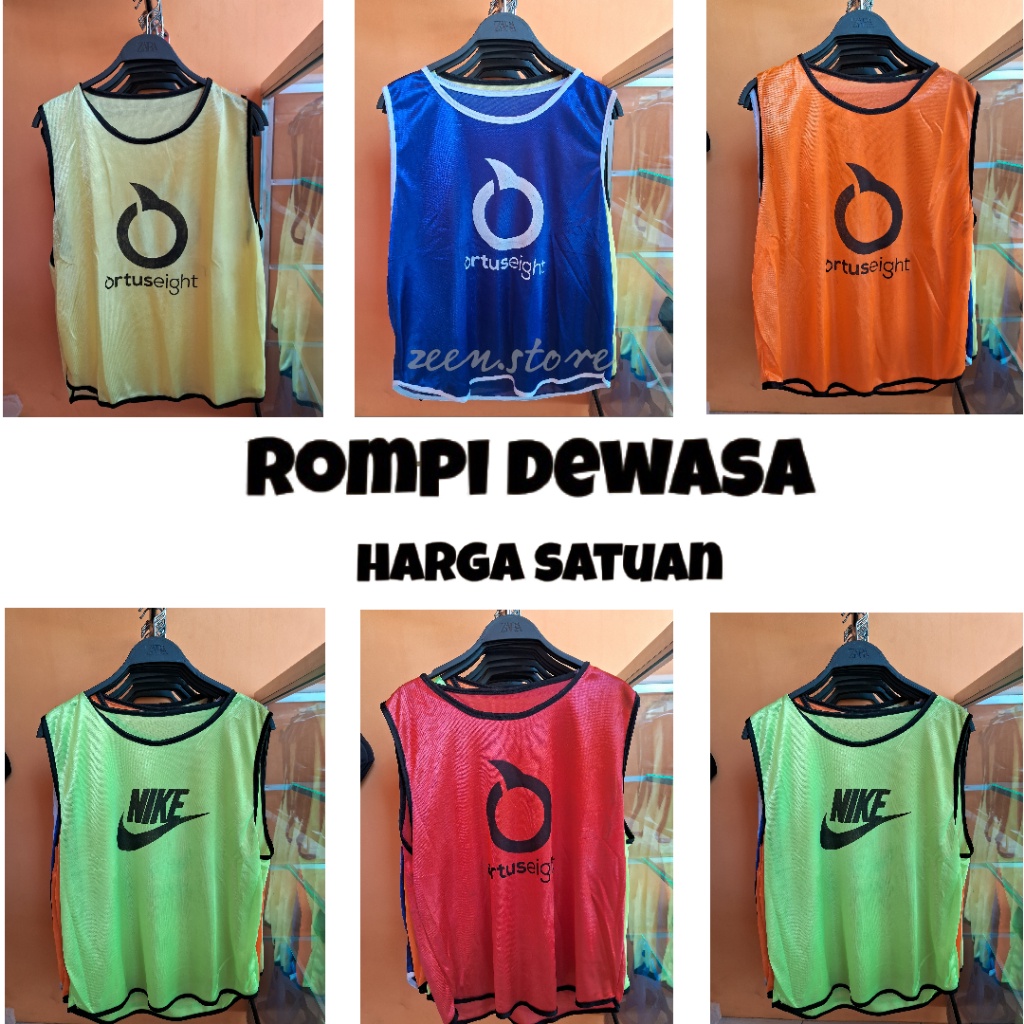 Jual Rompi Bola dan Futsal Harga Satuan | Shopee Indonesia