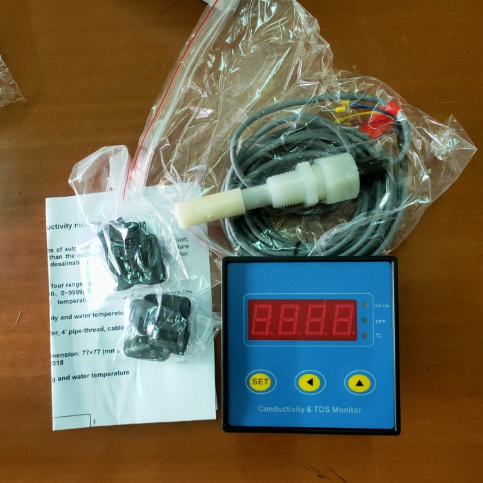 Jual TDS MONITOR BIRU / SEPERTI TDS MONITOR LUSO | Shopee Indonesia