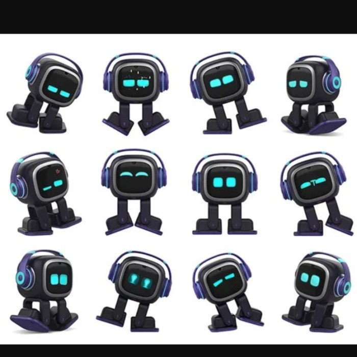 Jual Murah -EMO GO HOME ROBOT A.I DESKTOP PET SMART ROBOT AUTOMATIC ...