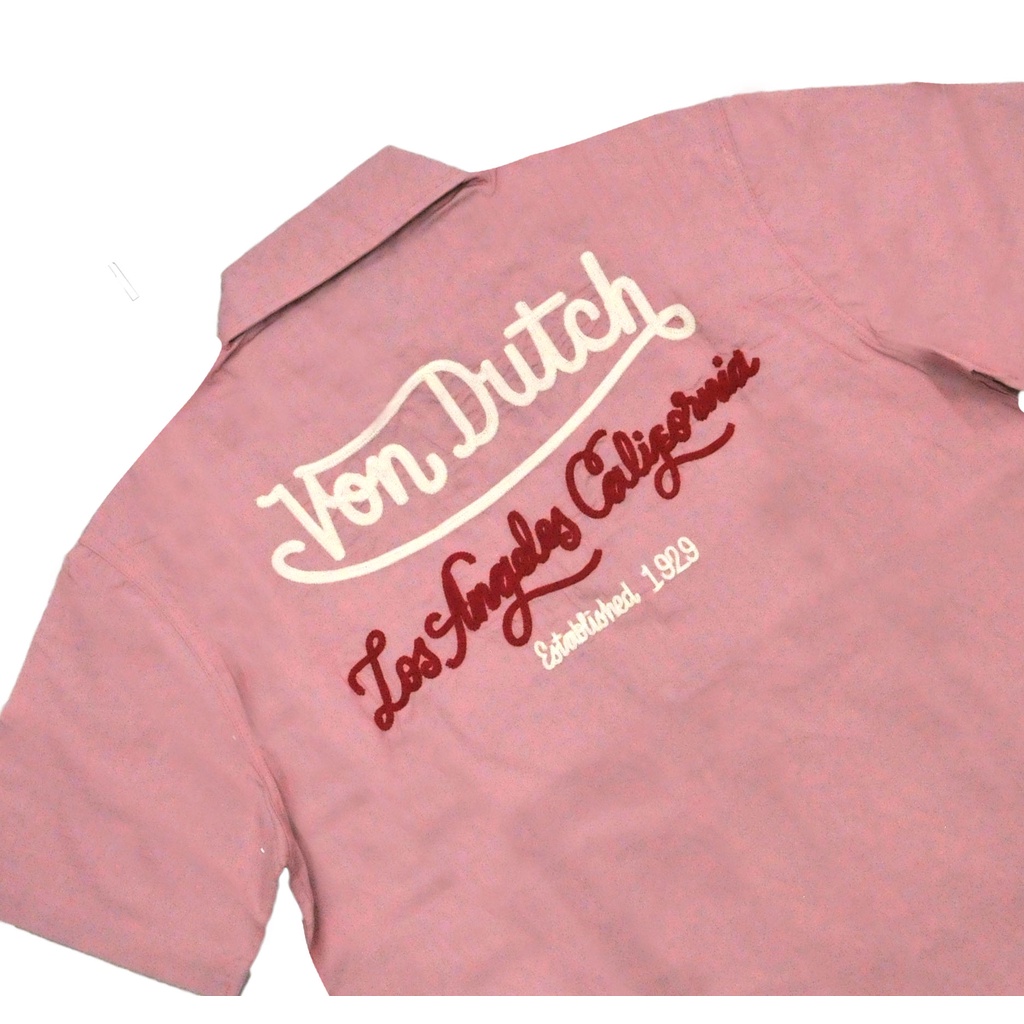 Jual Von Dutch Workshirt 0915 Dusty Pink | Shopee Indonesia