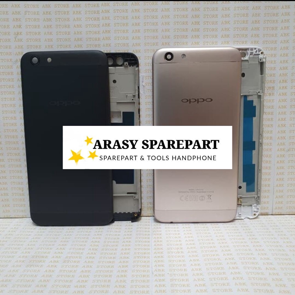 Jual CASING FULLSET OPPO F3 BACKDOOR DAN FRAME MIDDLE TULANG TENGAH TATAKAN LCD OPPO F3 BEST ...