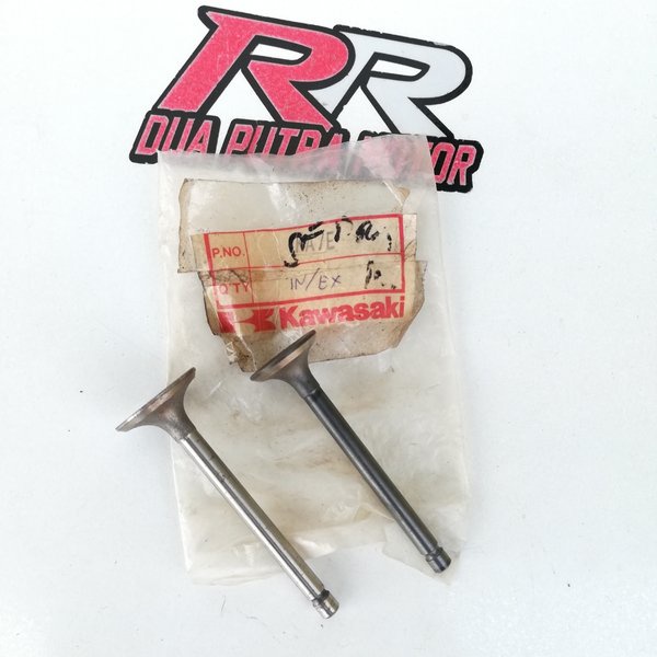 Jual batang payung klep kelep klev valve in ex intake exhaust set ...