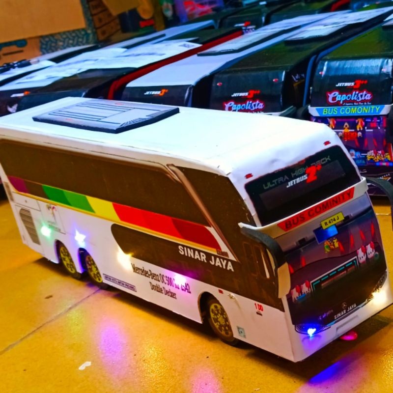 Jual MINIATUR BUS TELOLET BASURI UKURAN JUMBO (BISA BIKIN PO BUS APA ...