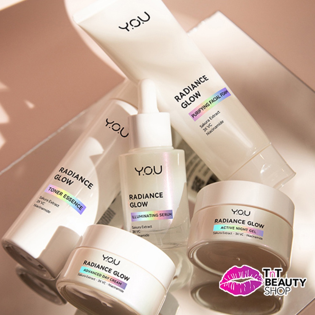 Jual Y.O.U Radiance Glow Series | Illuminating Serum / Purifying Facial ...