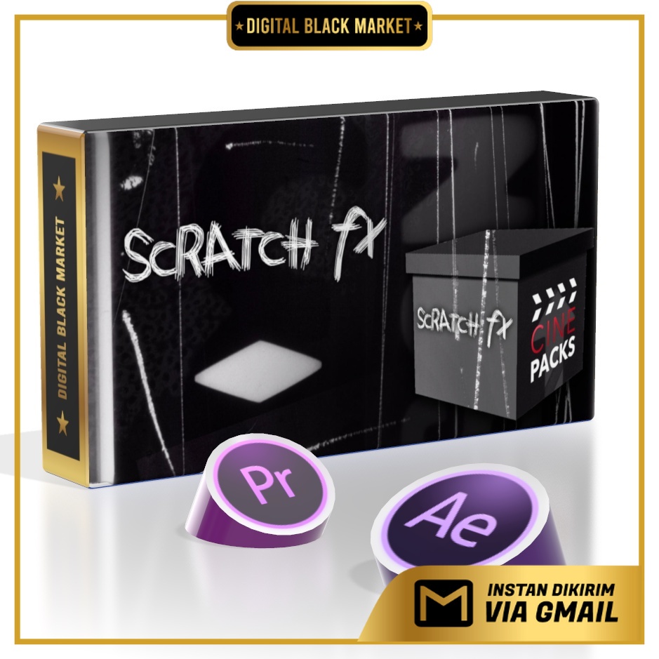 Jual CinePacks Scratch FX - for capcut filmora kinemaster vn davinci ...