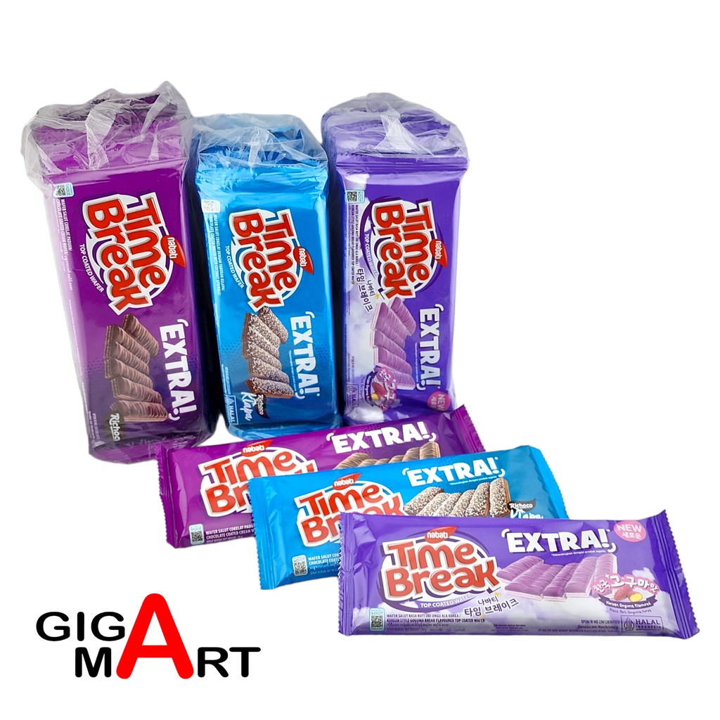 Jual Nabati Time Break Extra PACK - Isi 10 Bks | Shopee Indonesia