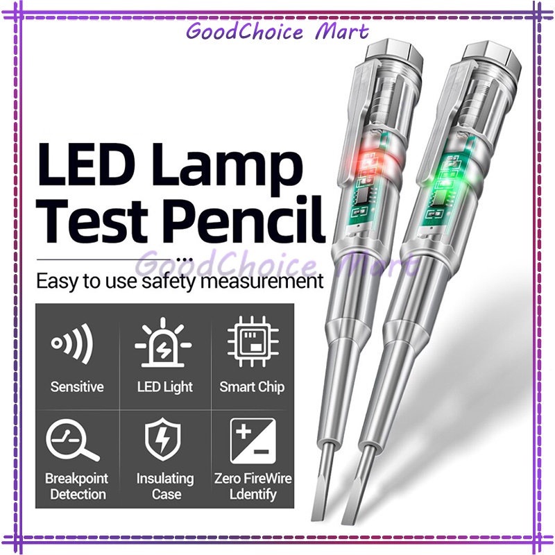 Jual Lampu LED Merah Hijau Tester Sensor / Obeng Tes with Indicator ...