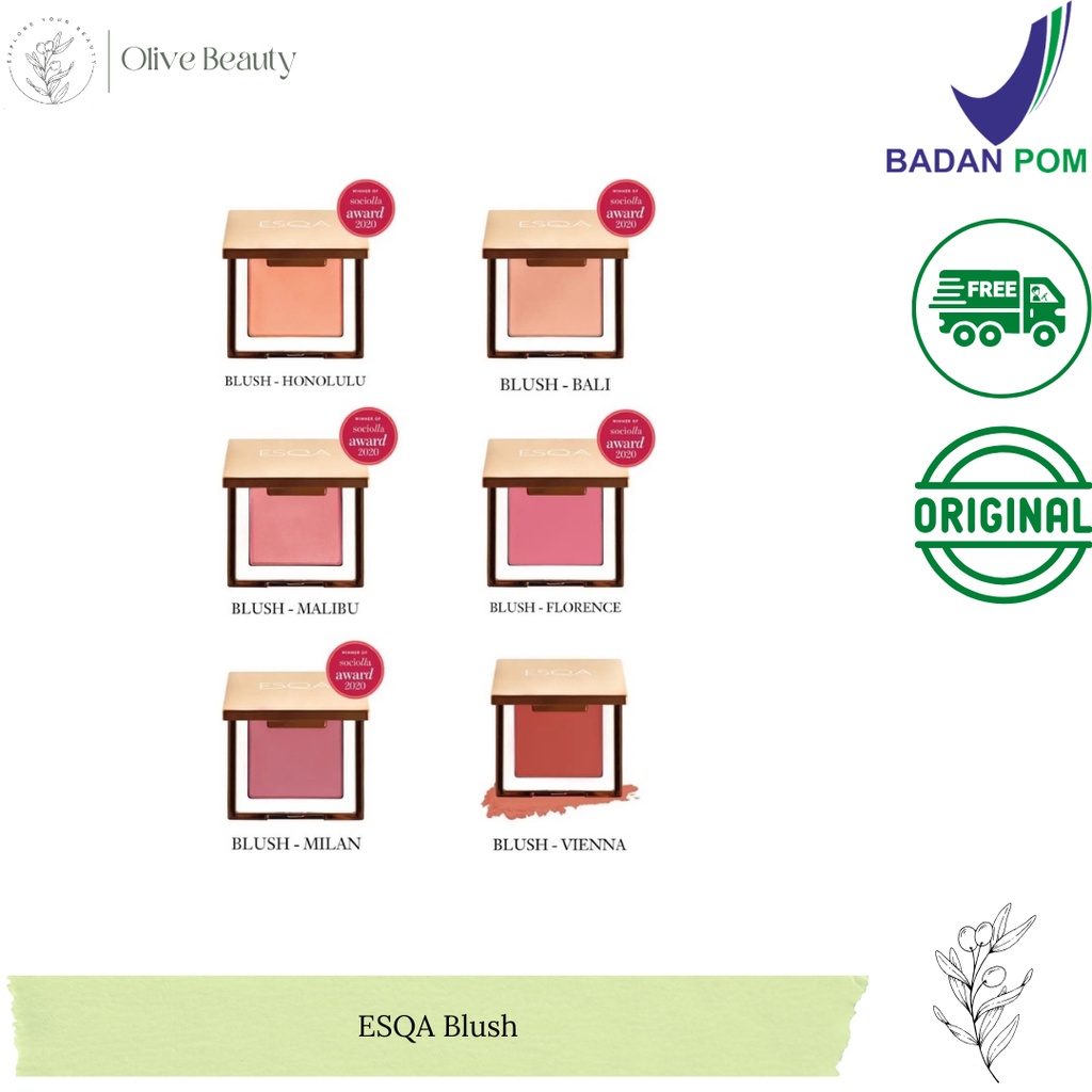 Jual ESQA Blush | Shopee Indonesia