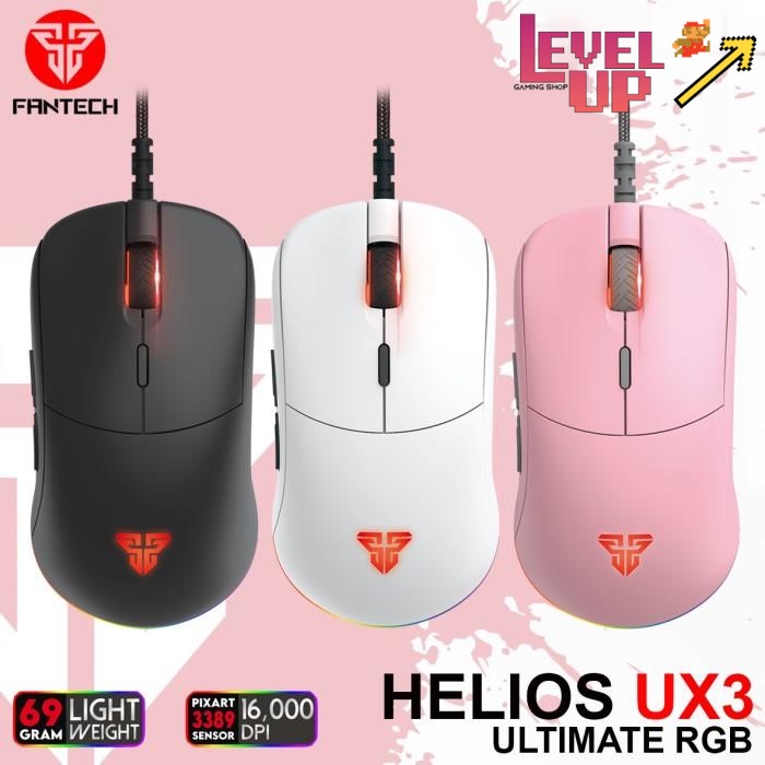 Jual Fantech HELIOS UX3 Ultimate RGB Gaming Mouse | Shopee Indonesia