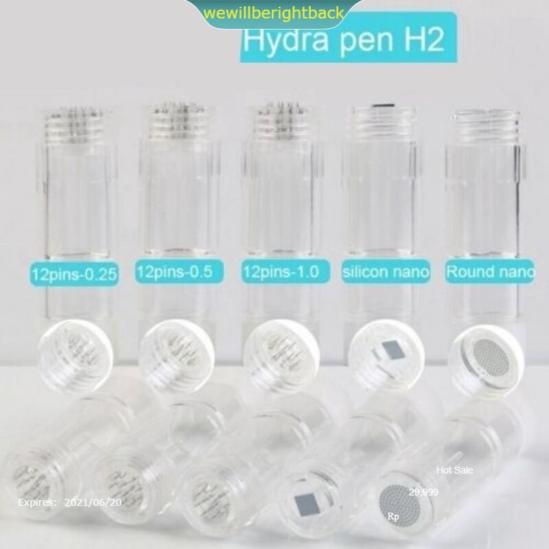 Jual jarum hydra pen h2 (jarum+tabung 5ml) original 100% hydra pen ...