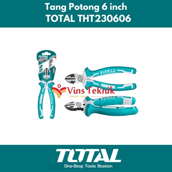 Jual Diagonal Cutting Pliers tang potong 6 inch TOTAL THT230606 ...
