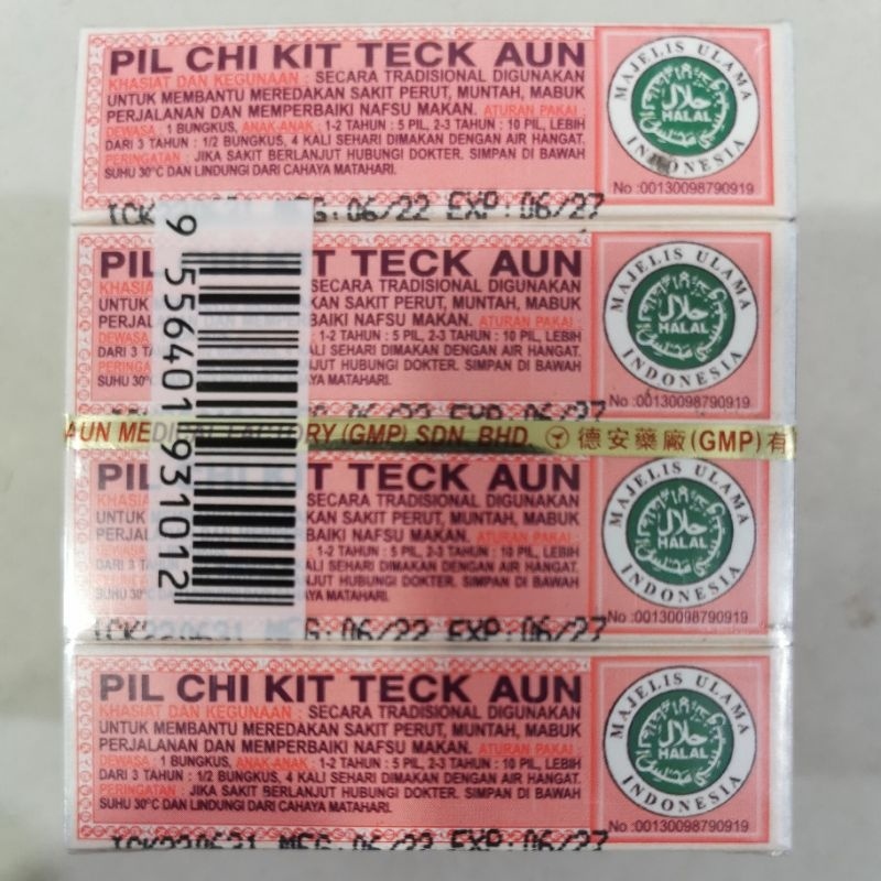 Jual Pil Chi Kit Tek Eun Feng Sha Wan isi 12 pilchikit fongshayan feng sha wan fong sha wan fonh ...