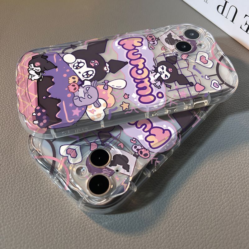 Jual Cute Kuromi Soft Shockproof cartoon Soap Phone case For Samsung A02 A02S A03 Core A03S A04 ...