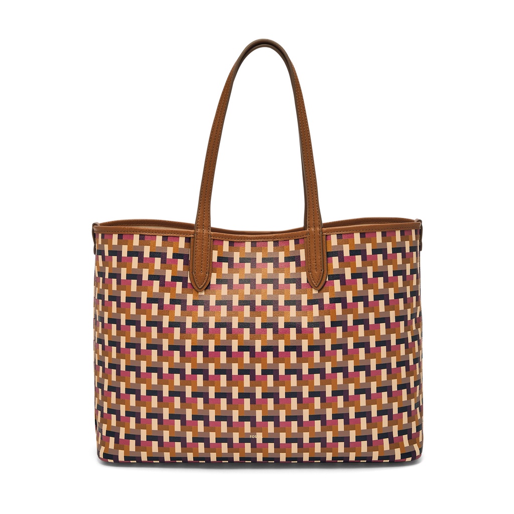 Jual Fossil Williamson Coated Canvas Tote Multi Tas Wanita - ZB11020 ...