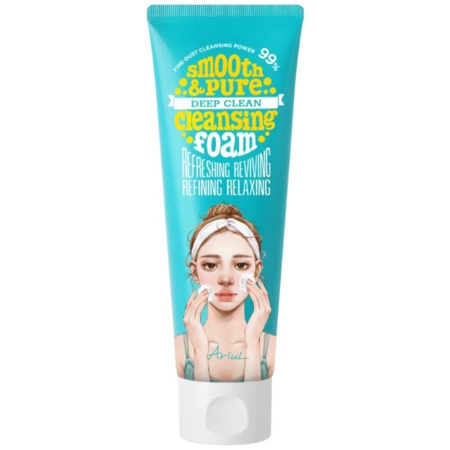Jual Ariul Smooth & Pure Deep Clean Cleansing Foam Sabun Muka Original ...
