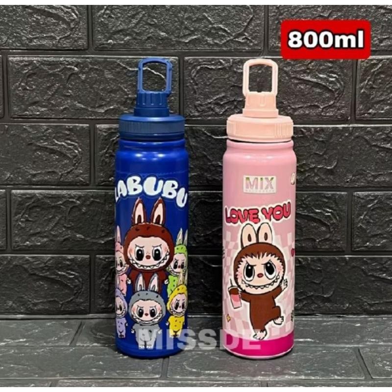 Jual BOTOL TUMBLER LABUBU 800 ML ( TAHAN PANAS / TAHAN DINGIN ...