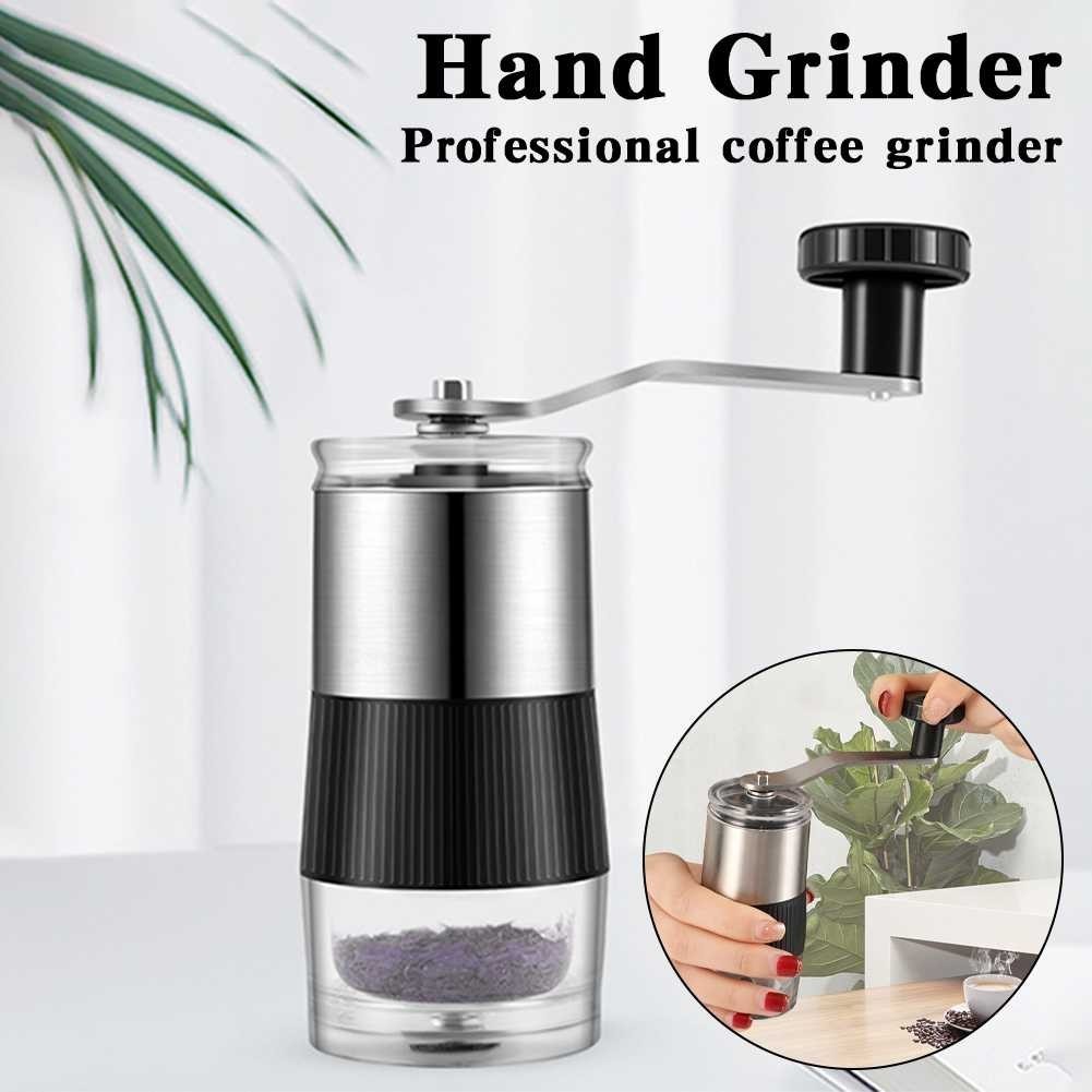 Jual HOGARD Alat Penggiling Kopi Manual Coffee Grinder Adjustable - HG ...