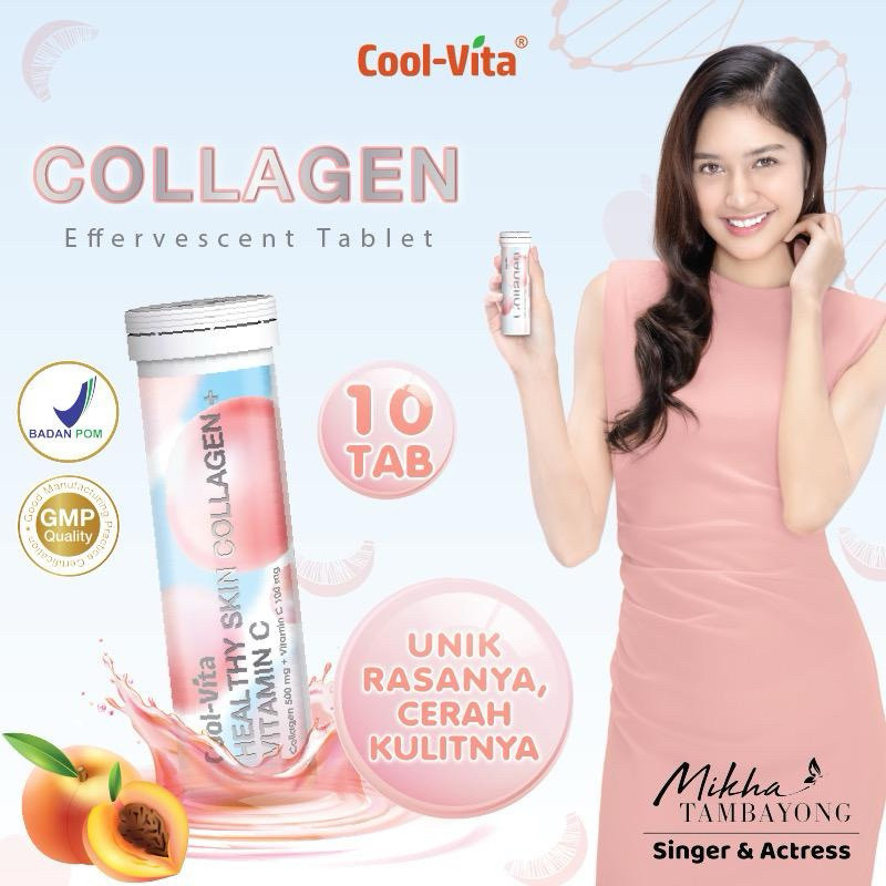 Jual [COD] BN [BPOM] TERMURAH Perbotol ISI 10 Tablet READY Coolvita Beauty Collagen Healthy Skin ...