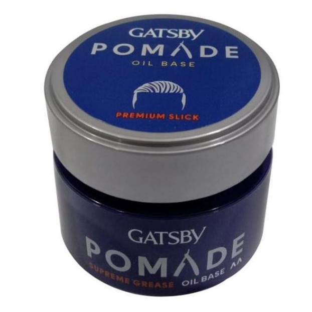Jual 1 pcs Gatsby Pomade oil base 30gr premium slick | Shopee Indonesia