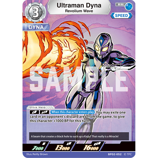 Jual Ultraman Card Game Ultraman Dyna, Revolium Wave BP02-052 RR | Shopee Indonesia