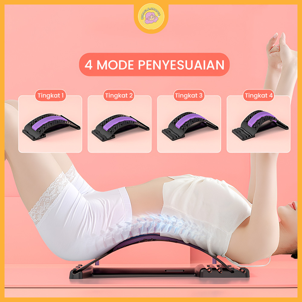 Jual MS Sandaran Alat Terapi Sakit Pinggang Tulang Punggung Lumbar Spinal | Shopee Indonesia
