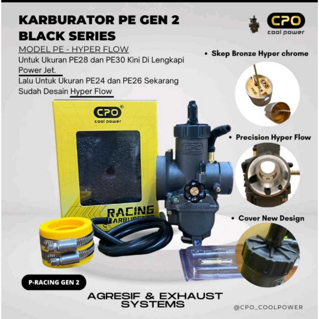 Jual PE GEN 2 KARBURATOR PE GEN 2 KARBU PE 24 26 28 30 CPO COOL POWER - | Shopee Indonesia