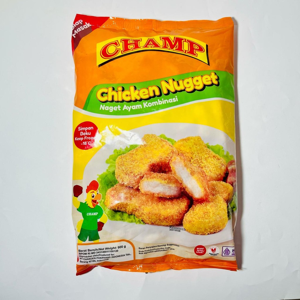 Jual Champ Chicken Nugget Champ Nugget 900gr | Shopee Indonesia