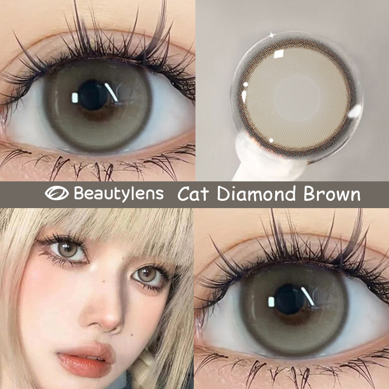 Jual Beauty Lens Softlens Merah dan coklat Lensa Berwarna Lensa mata ...