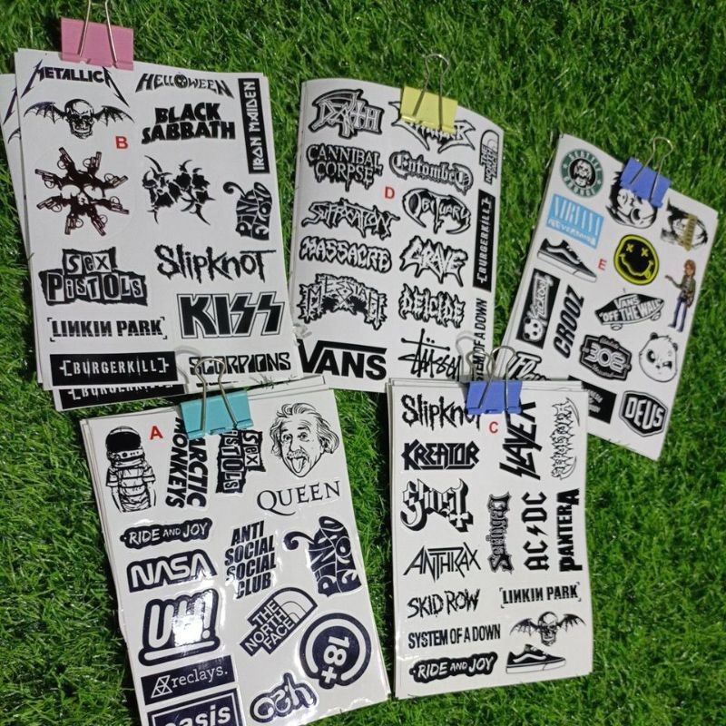 Jual STIKER ESTETIK METAL PACK STIKER MOTOR | Shopee Indonesia