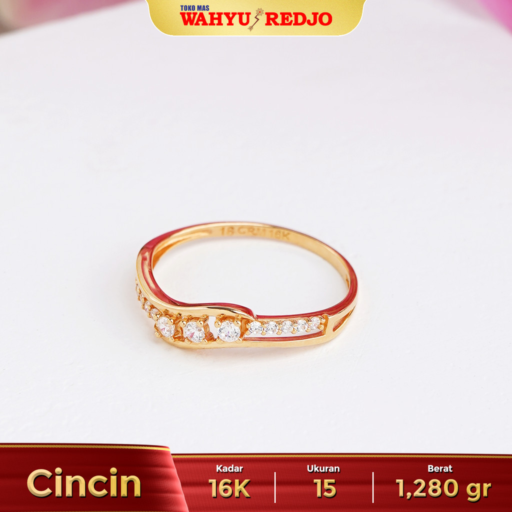 Jual Cincin Emas Kadar 16K Wahyu Redjo CC-16K-26698295 | Shopee Indonesia
