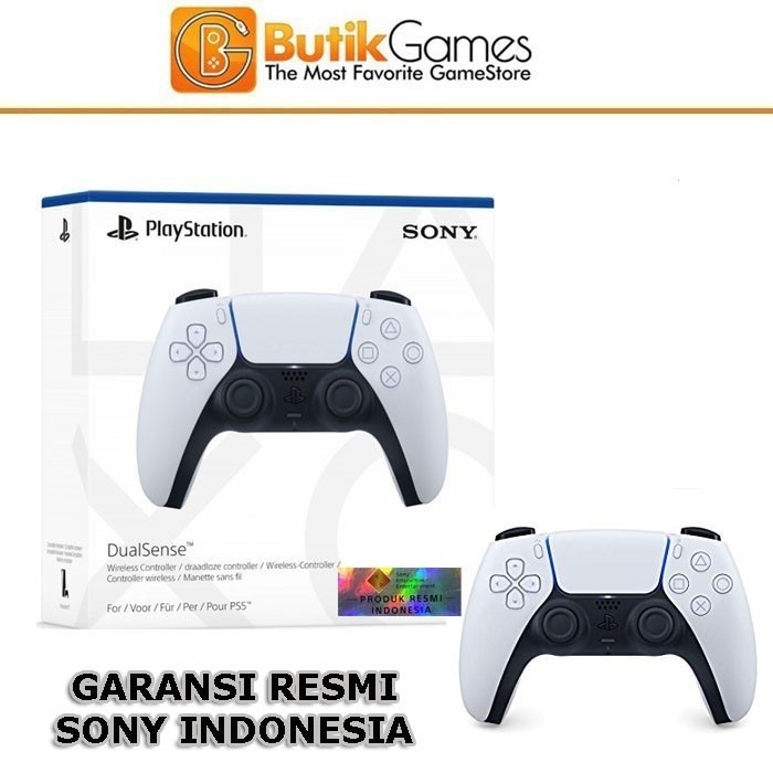 Jual Stick PS5 Stik PS5 Wireless Controller DualSense PS5 - Putih, Toko | Shopee Indonesia
