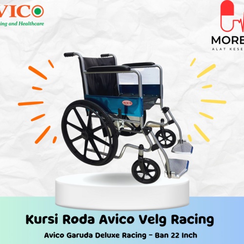 Jual AVICO - Kursi Roda Avico Garuda Deluxe Racing Velg 22 Inch ...