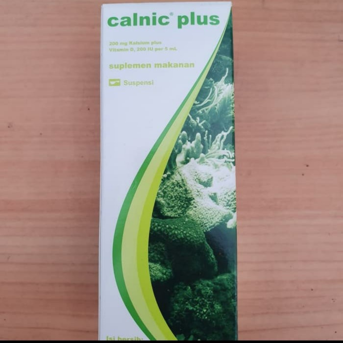 Jual Calnic Plus Suspensi 100ml/Memenuhi Kebutuhan Kalsium & Vit D ...