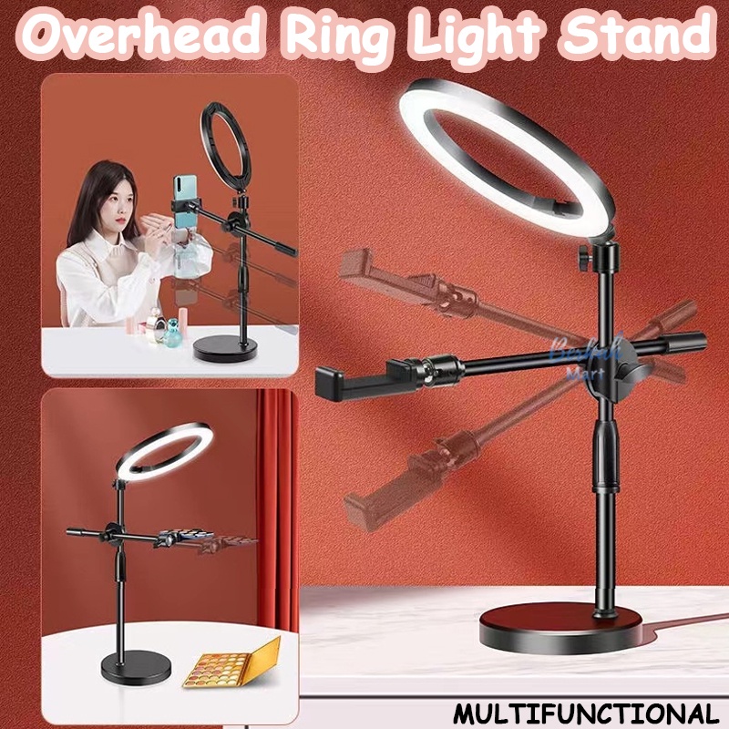 Jual 360 Overhead Stand Ring Light 16cm + Pengaturan Cahaya Pengambilan ...