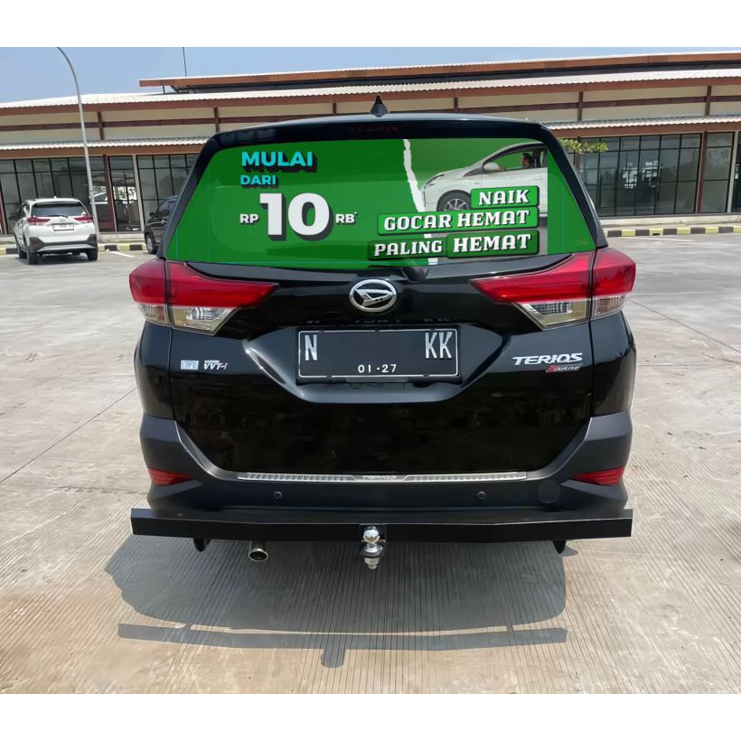 Jual Stiker One Way / Oneway Vision - Stiker tembus pandang Kaca ...