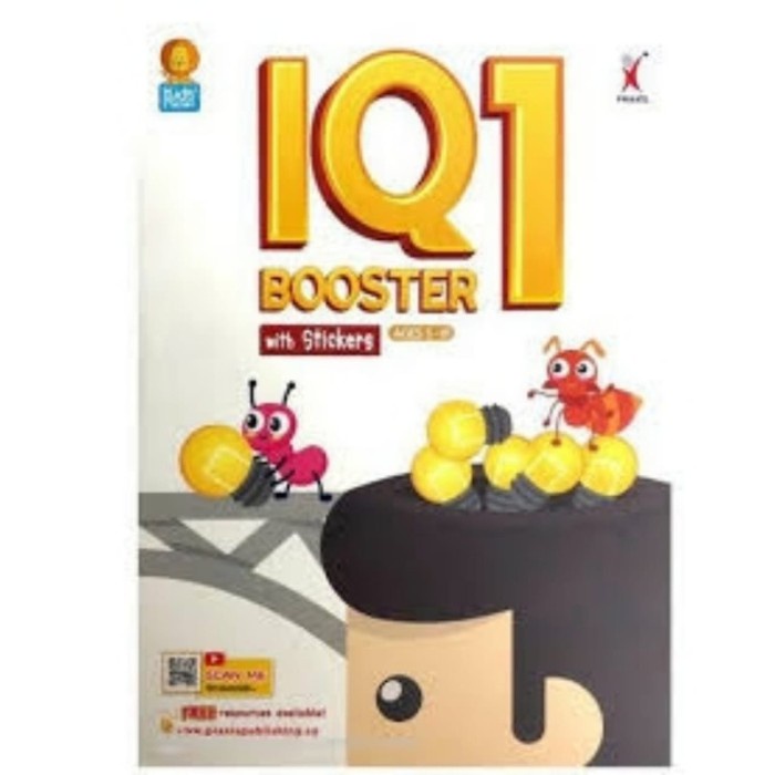 Jual Buku IQ Booster With Sticker Book 1 | Shopee Indonesia