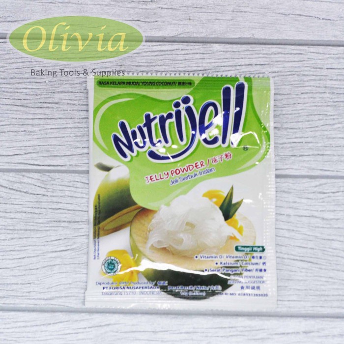 Jual Nutrijell Kelapa Muda/ Coconout Jelly Powder / Agar-agar 15 gr ...