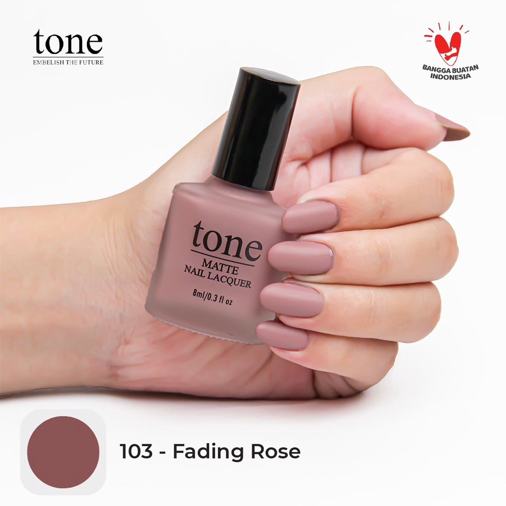 Jual Tone Nail Polish Matte Earth Series 103 | 8 ml | Shopee Indonesia