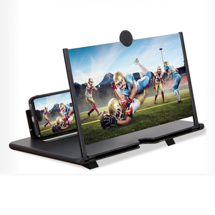 Jual Enlarge Screen Phone Holder Stand Meja Nonton Lensa Optik Jernih ...