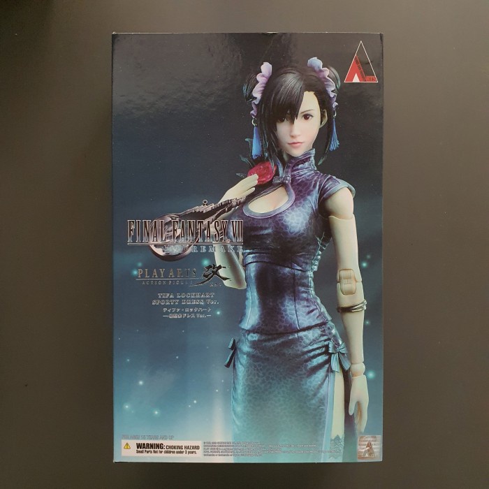 Jual Play Arts Kai Final Fantasy VII 7 FFVII Remake Tifa Lockhart sporty Dress | Shopee Indonesia