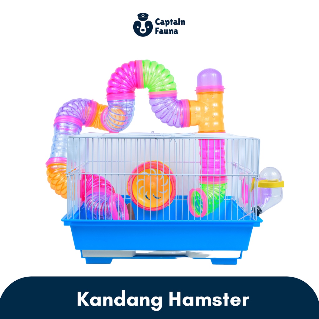 Jual Kandang Bermain Rumah Hamster Besar Ukuran 35 x 28 x 23 cm ...
