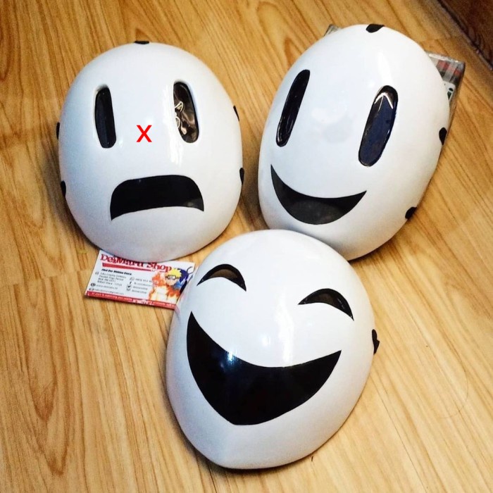 Jual [TENKUU SHINPAN MASK] TOPENG ANIME MANGA FIBER KERAS SENYUM ...