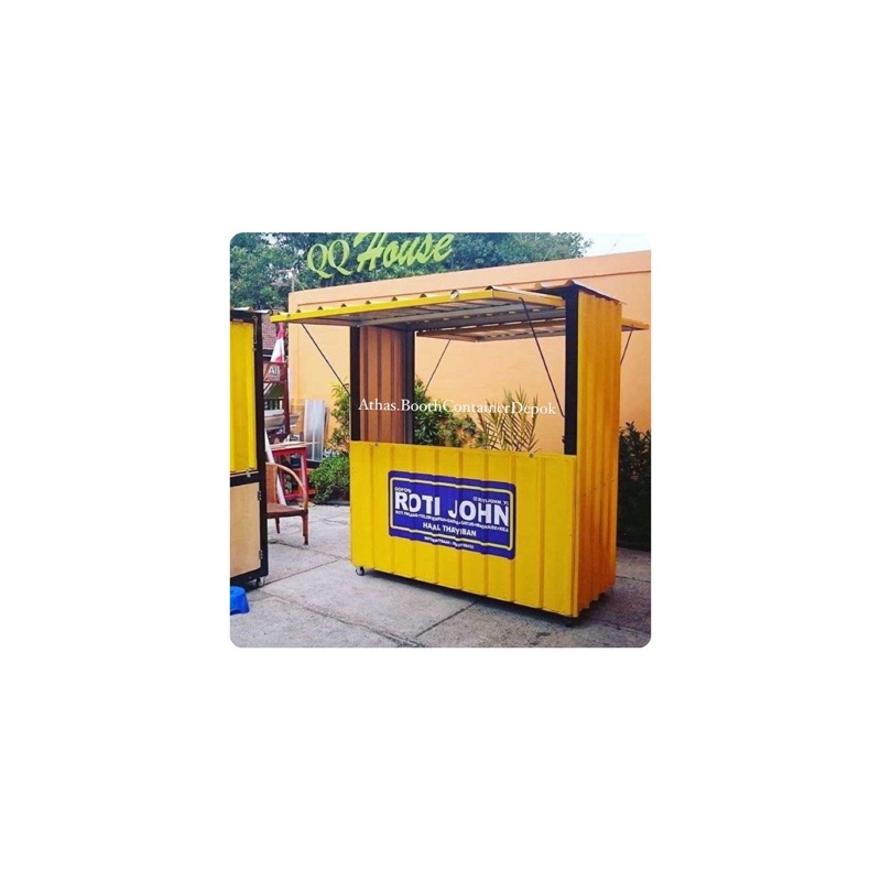 Jual Booth Container Bisnis Usaha | Cemilan & Minuman | Simple ...