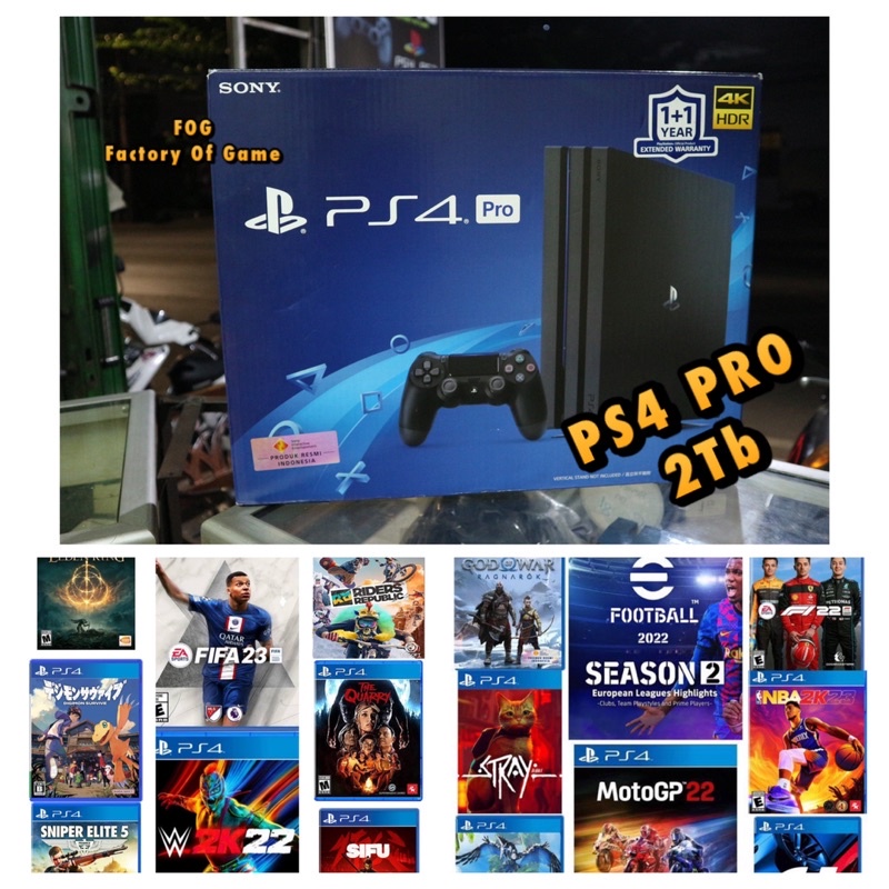 Jual PS4 Pro 2Tb New Refor Sony CFW Hen Full Bebas Pilih Game | Shopee Indonesia