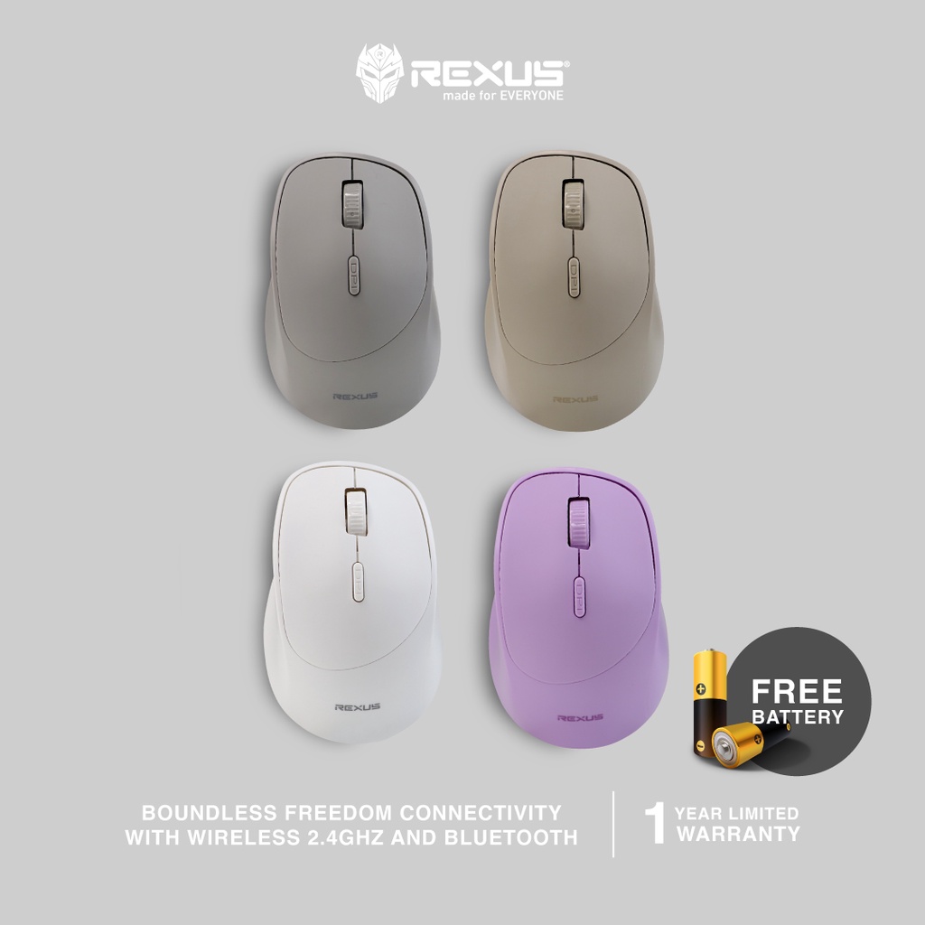 Jual [Hanya ada di Shopee] Rexus Mouse Office Wireless SH18 | Shopee ...