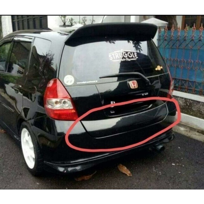 Jual bodykit / tail gate honda jazz gd3 grade a murah | Shopee Indonesia